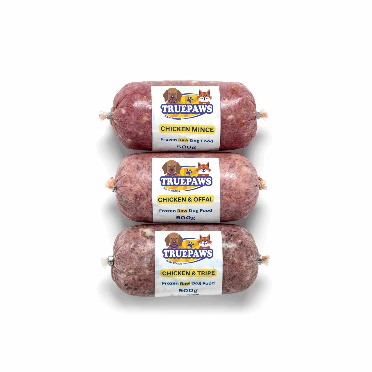 Fresh & Flash Frozen Raw Dog Food Online - TruePaws Raw Foods